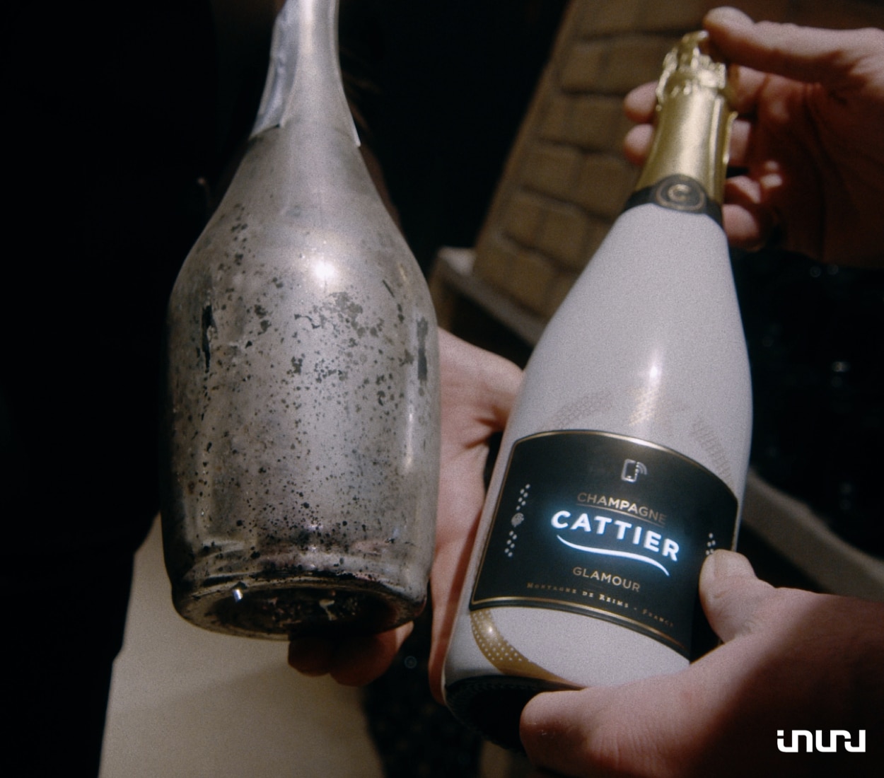 With Inuru, Cattier introduces Luminous Champagne Labels.